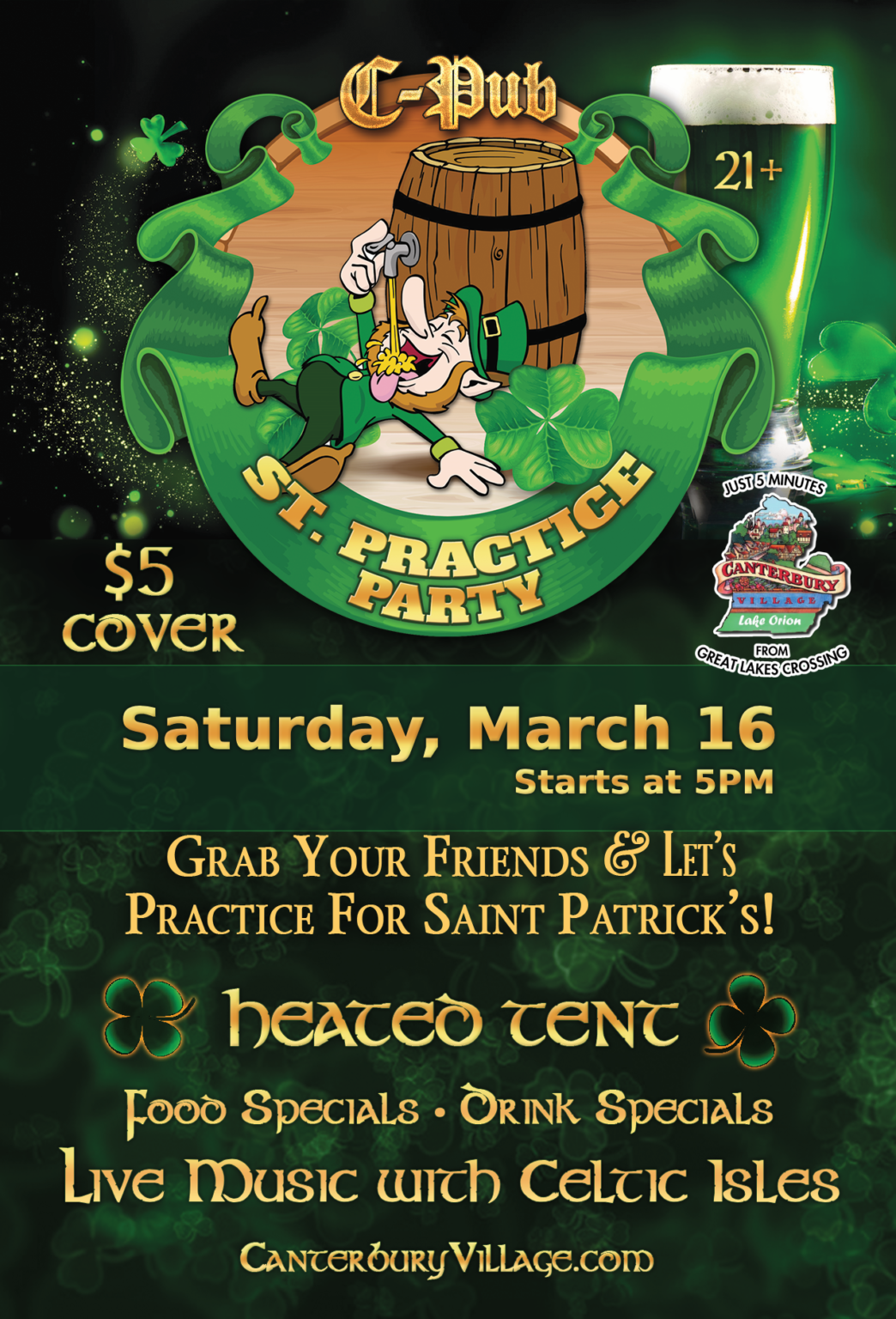 St. Practice Party – Canterbury Village – Lake Orion