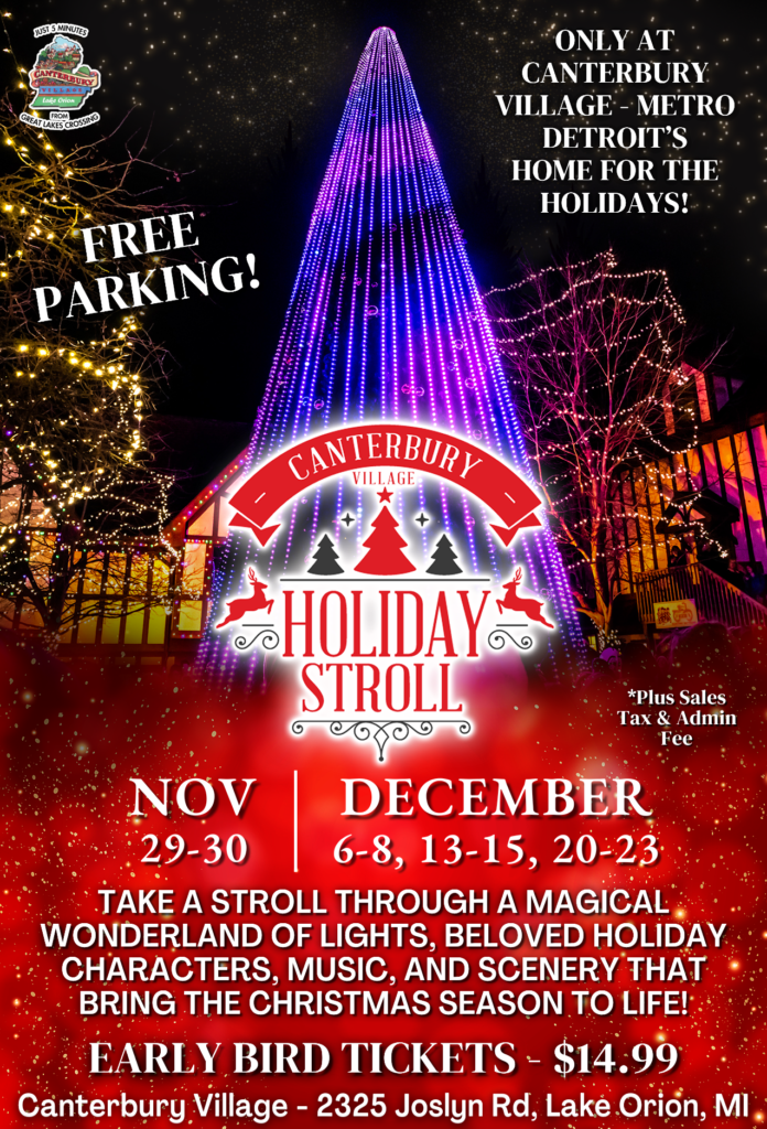Holiday Stroll – Canterbury Village – Lake Orion Holiday Stroll – Canterbury Village – Lake Orion