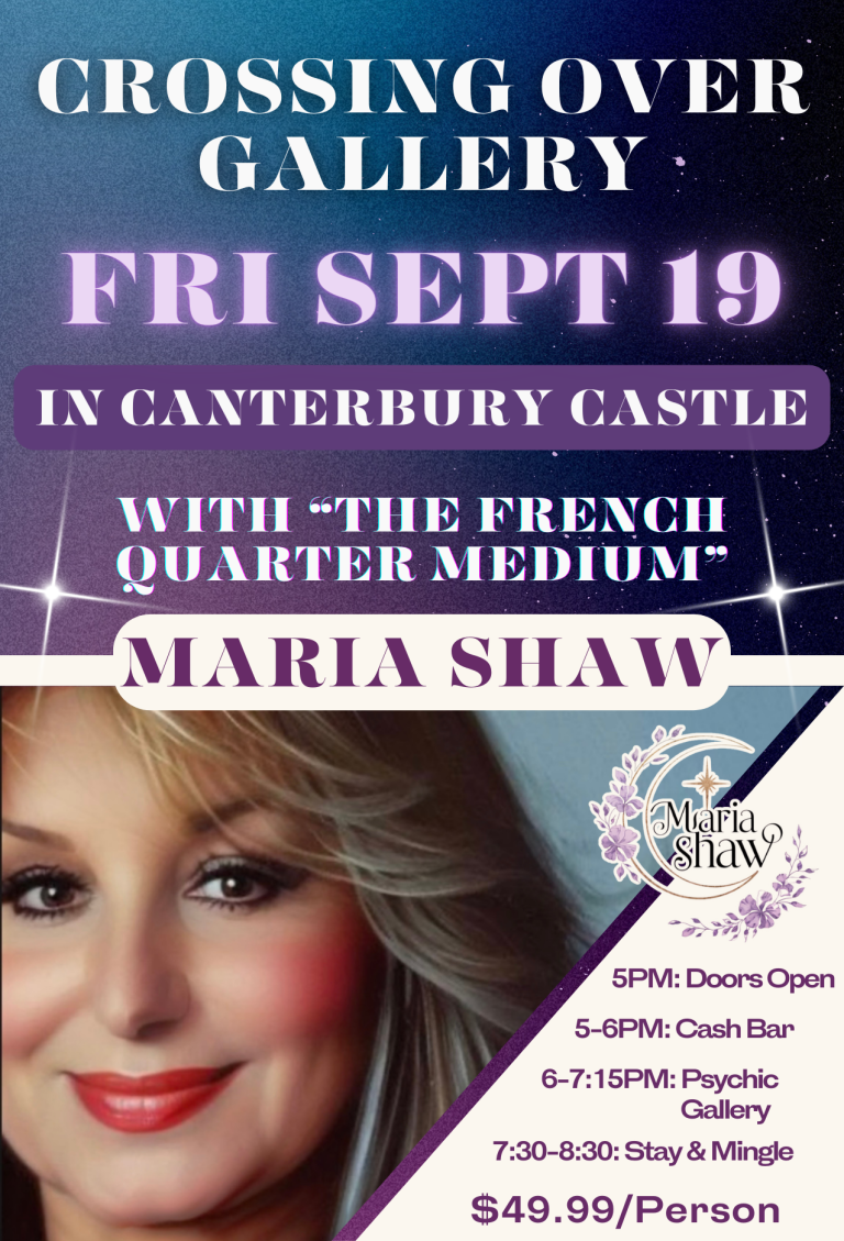 Maria Shaw: Crossing Over Gallery – Canterbury Village – Lake Orion